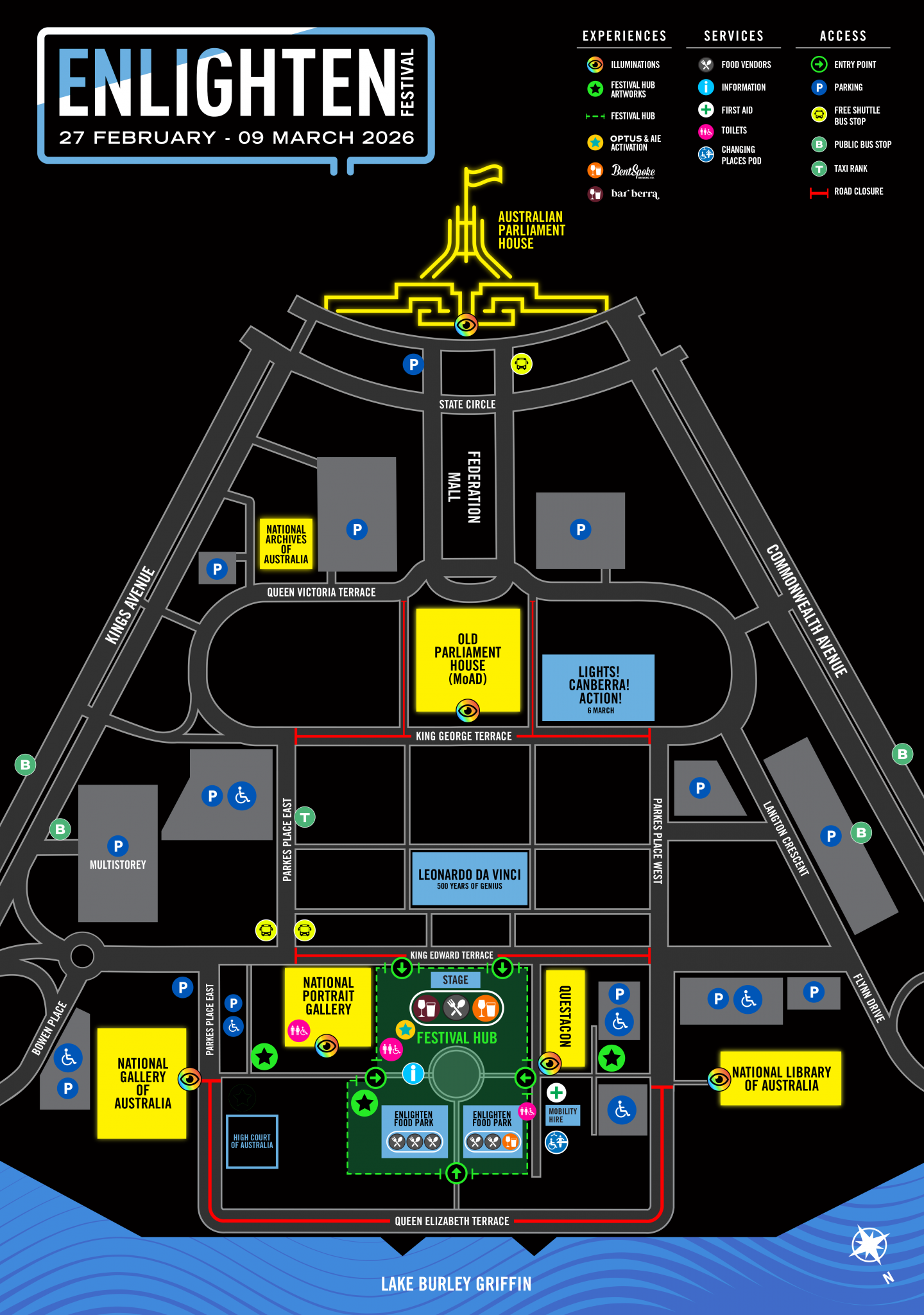 Enlighten Festival Maps - Enlighten Festival